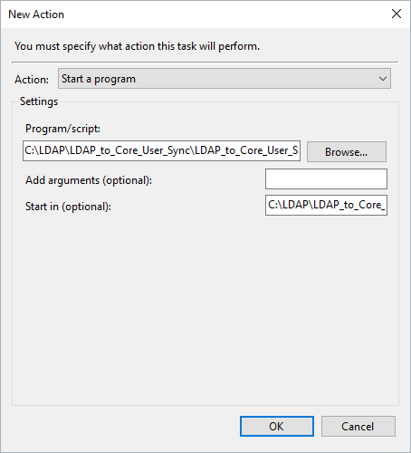 Configure Task Scheduler to Run the LDAP Sync Tool Automatically – Resolver Core