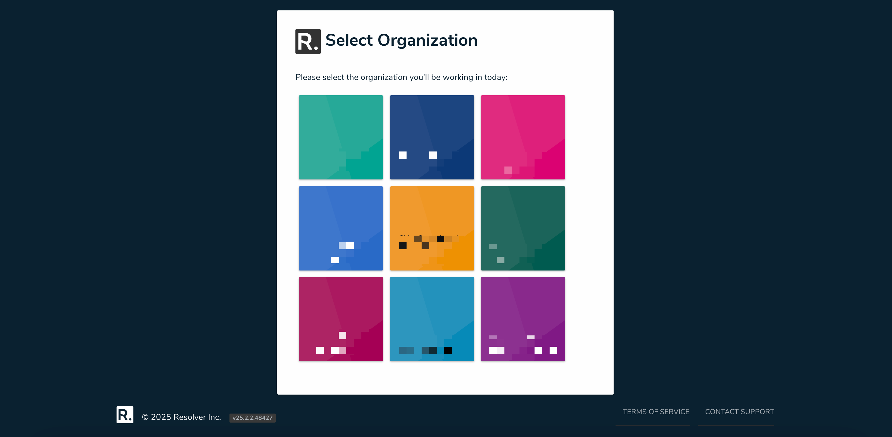 Logging in to Resolver – Resolver Core